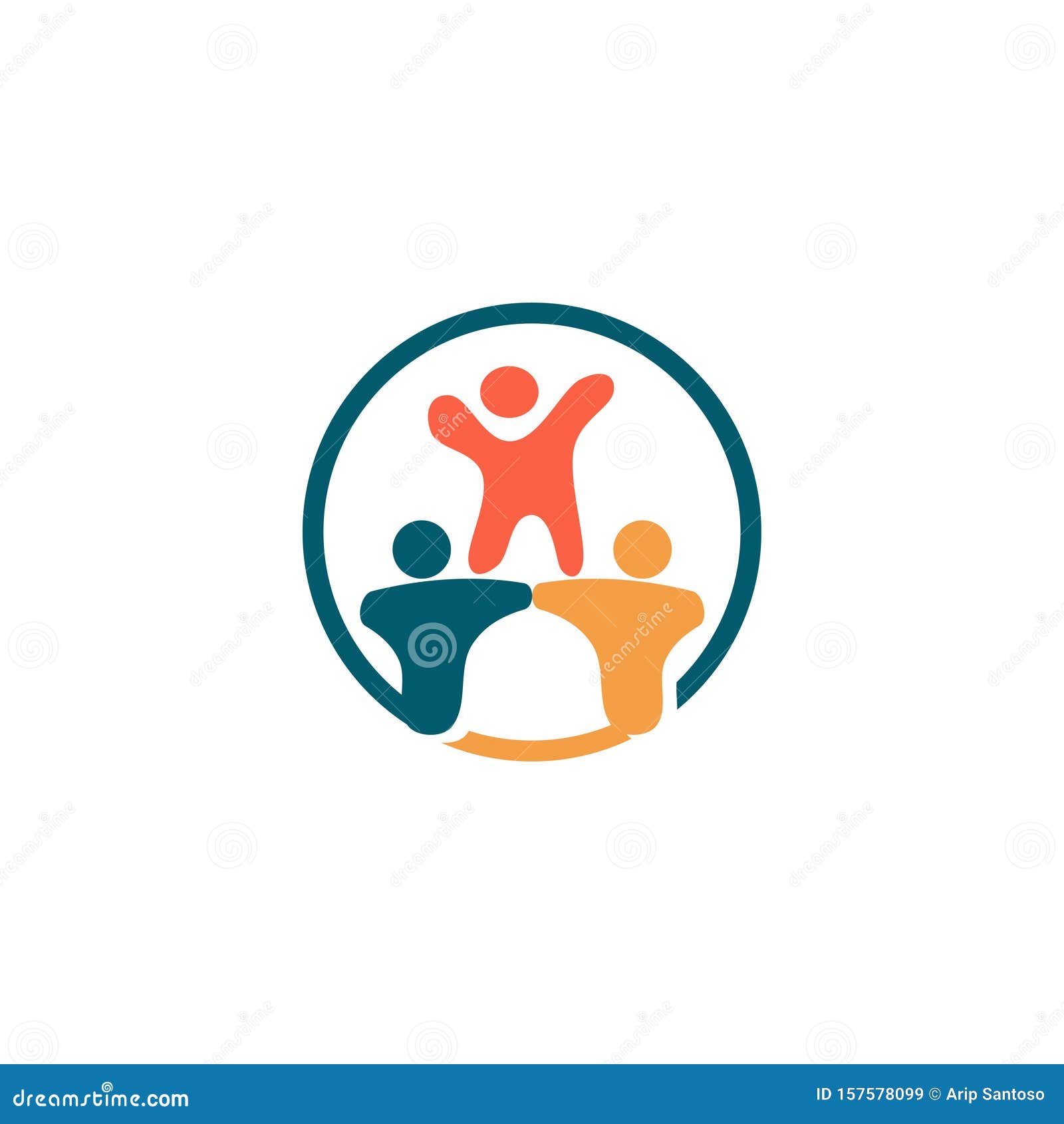 Trust Commitment Teamwork Together Business Illustration Vector Stock ...