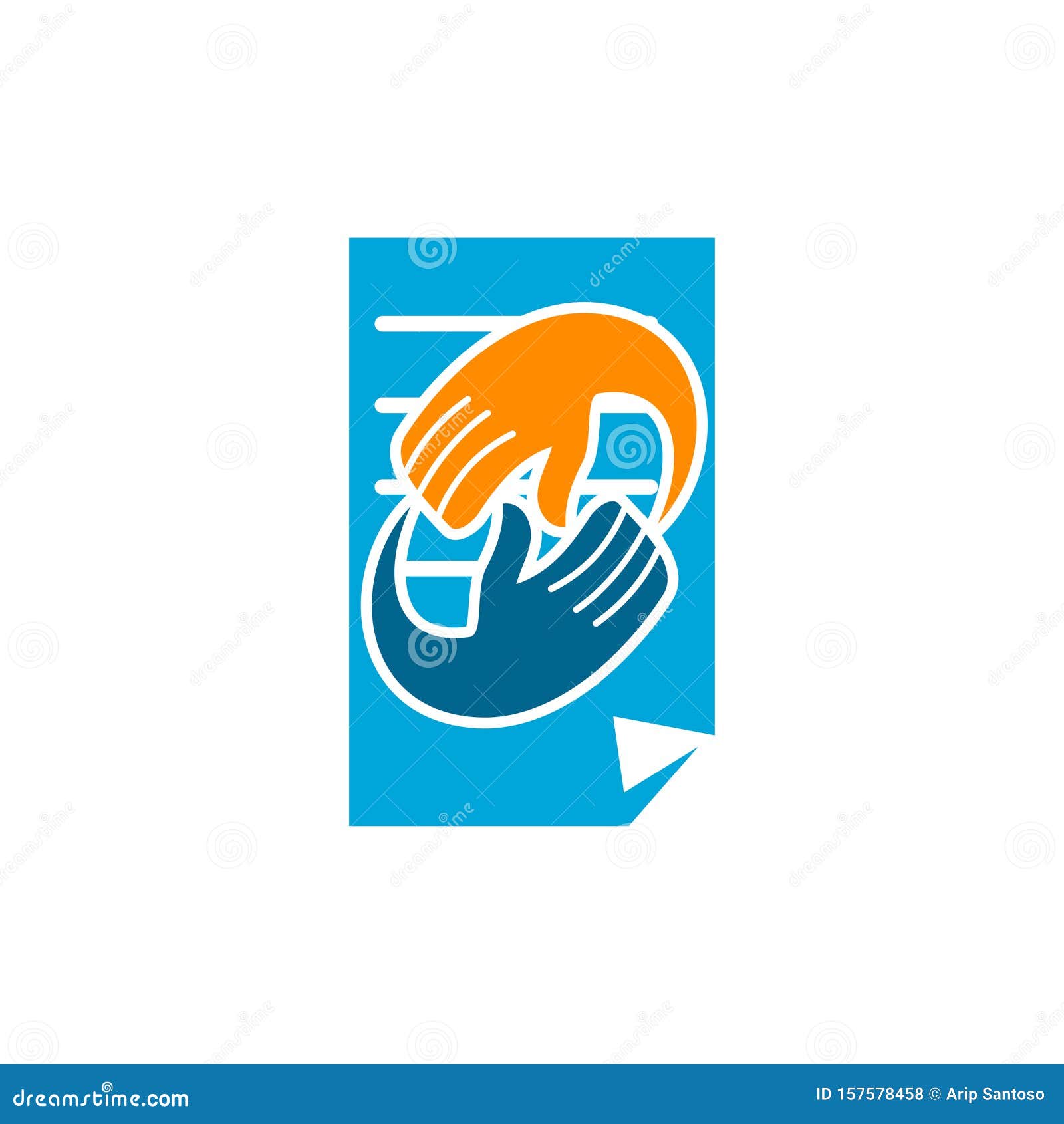 Trust Commitment Teamwork Together Business Illustration Vector Stock ...