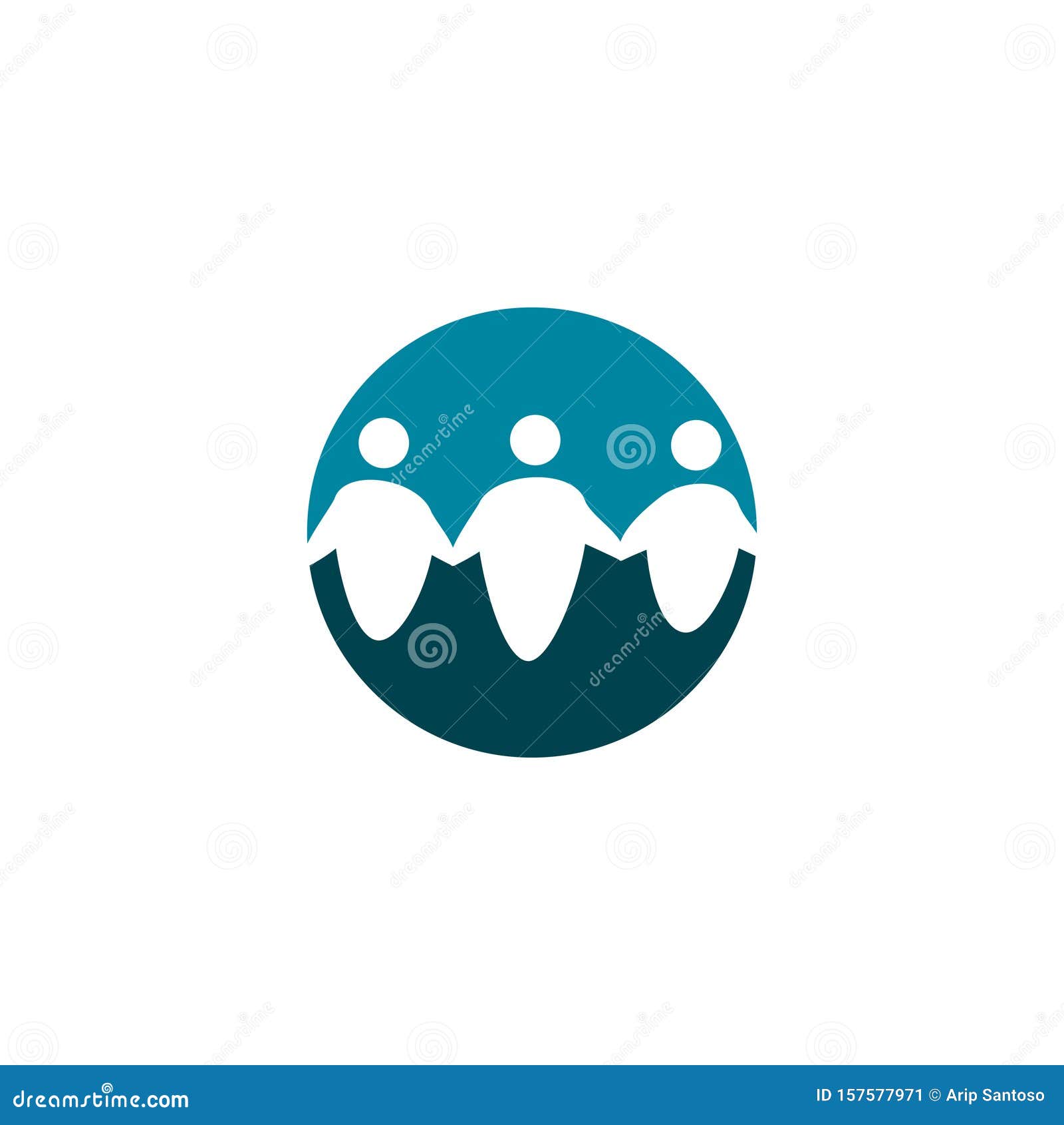 Trust Commitment Teamwork Together Business Illustration Vector Stock ...