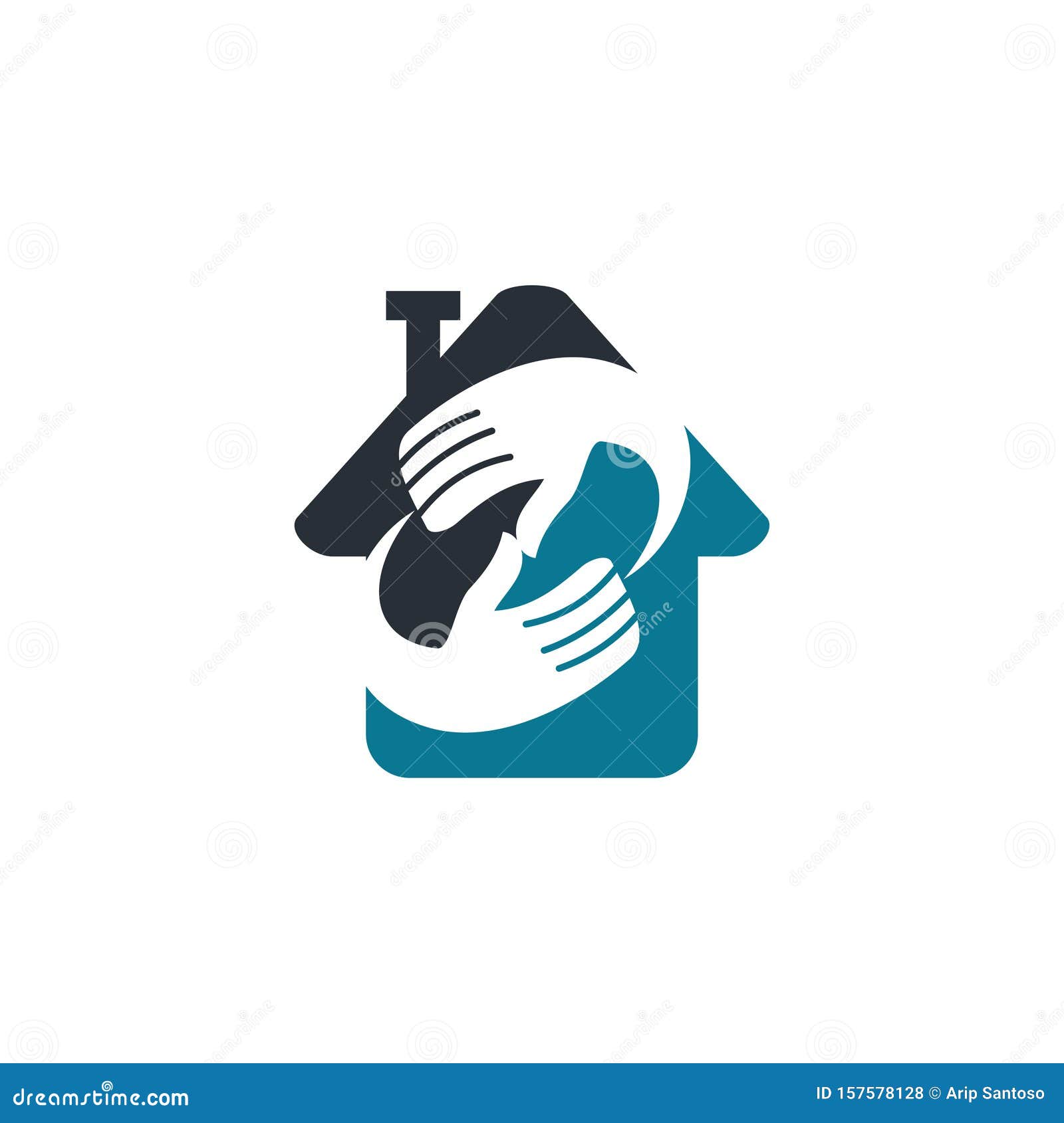 Trust Commitment Teamwork Together Business Illustration Vector Stock ...