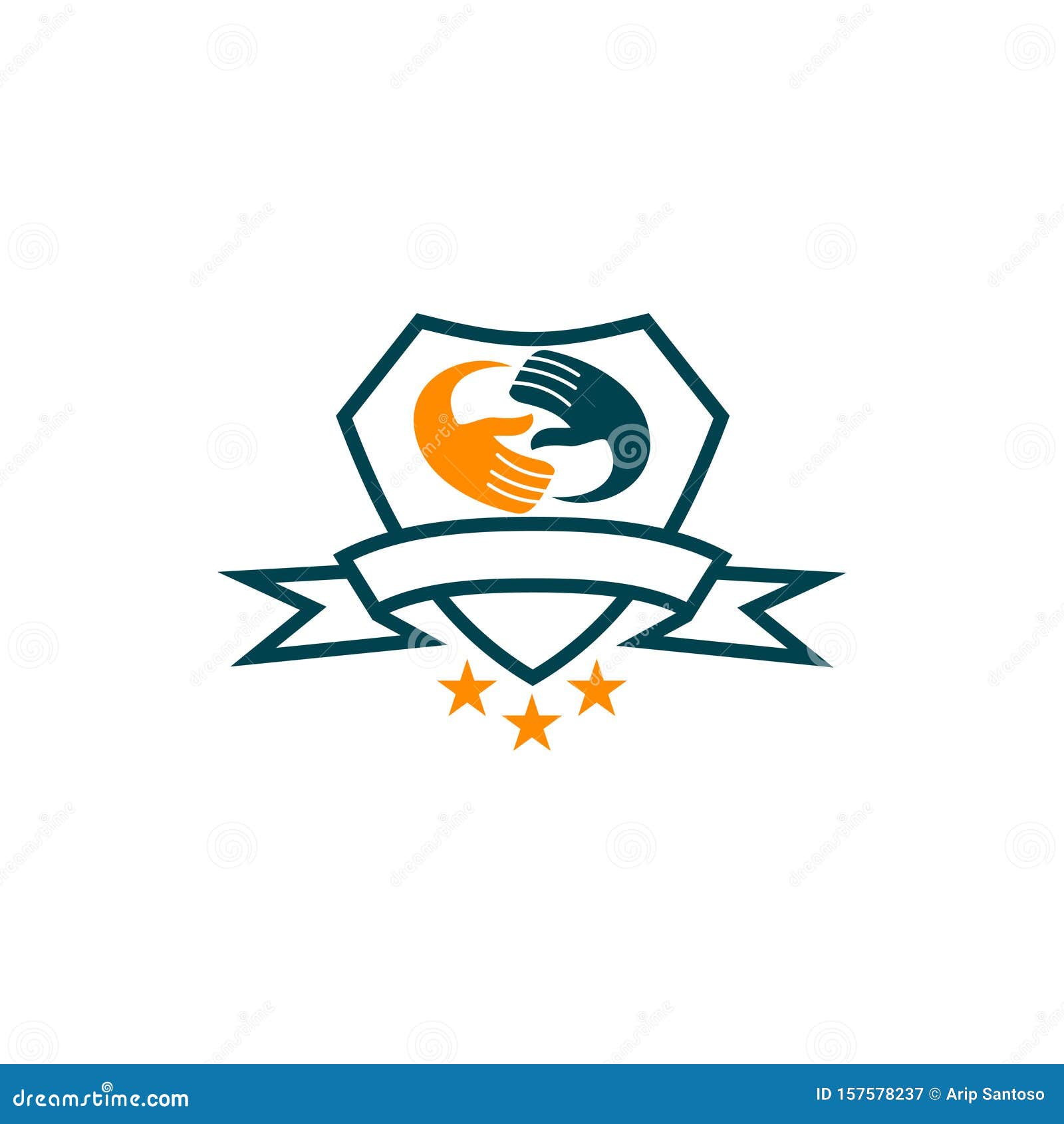 Trust Commitment Teamwork Together Business Illustration Vector Stock ...