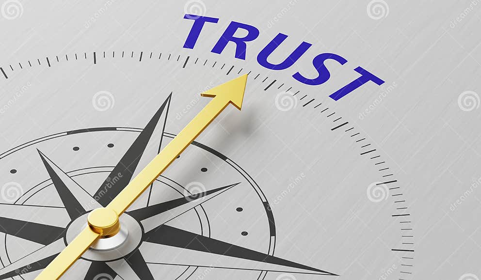 Trust stock illustration. Illustration of advice, decide - 92098319