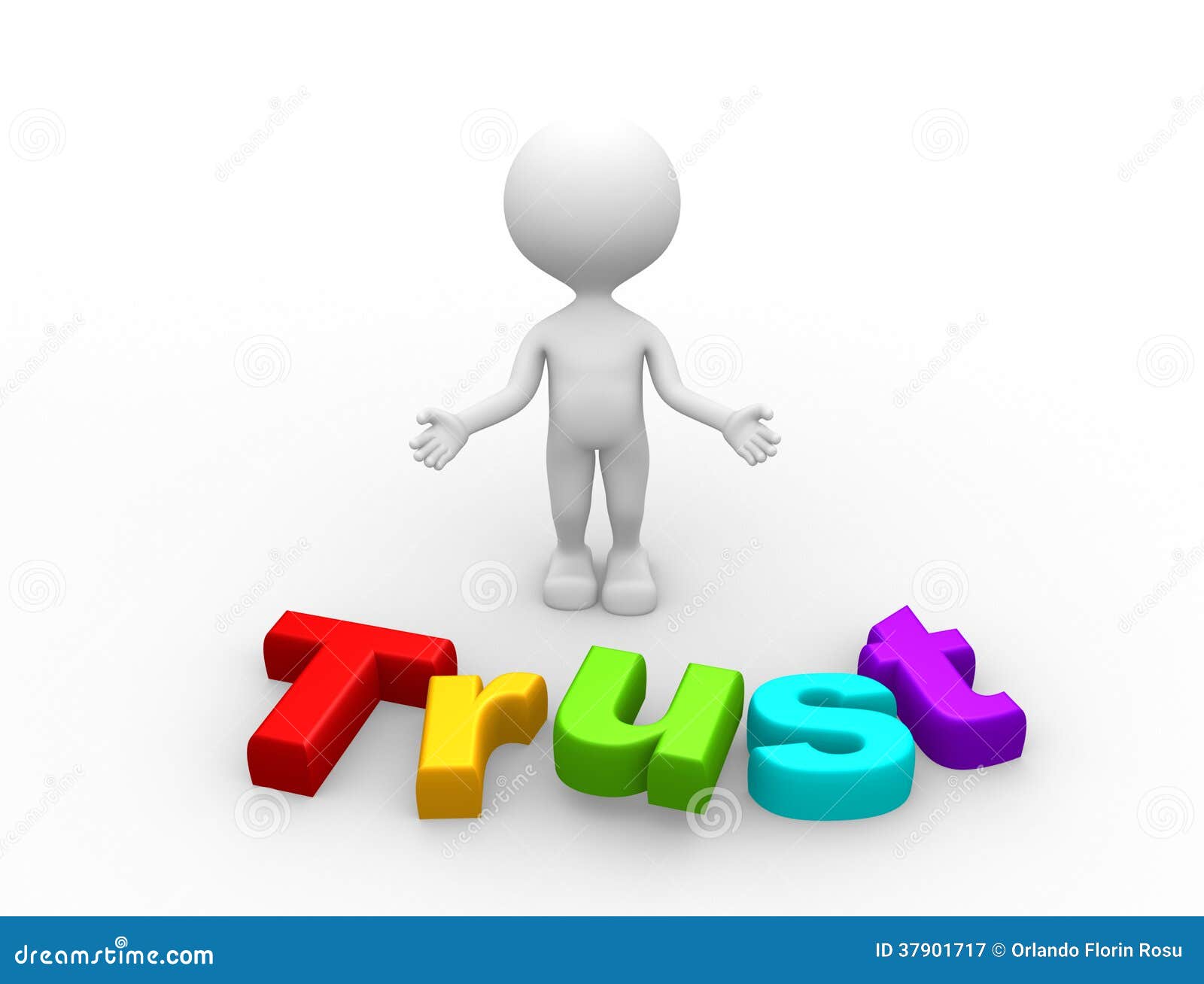 Trust concept stock illustration. Illustration of friendship - 37901717