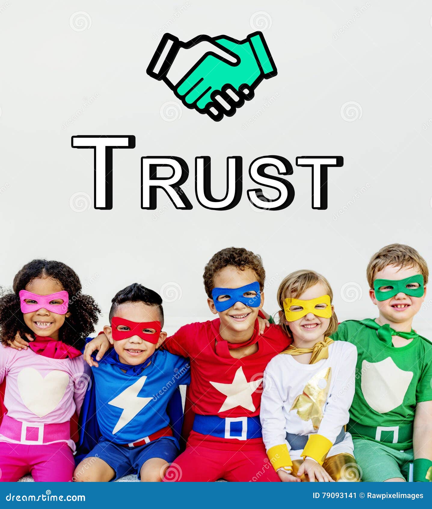 Trust Handshake Partnership Cooperation Graphic Concept Stock Image ...