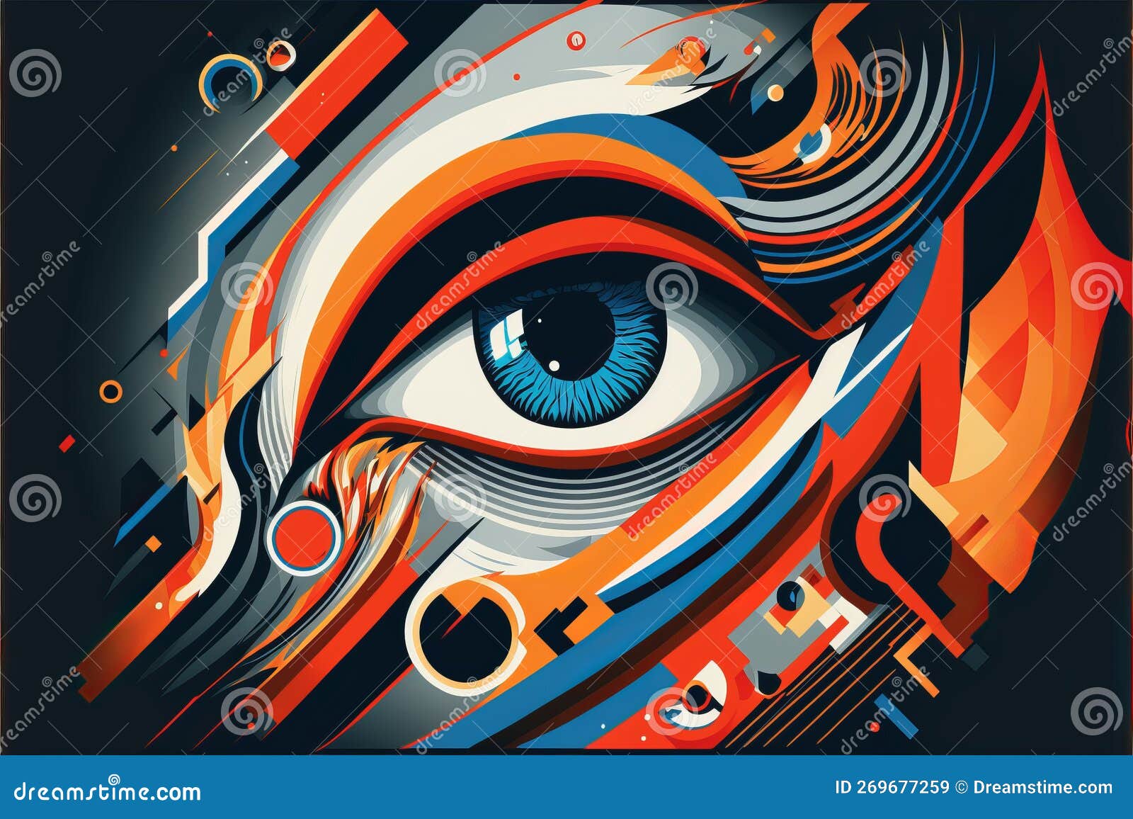 Trust Human Abstract Art Vector Art Stock Illustration - Illustration ...