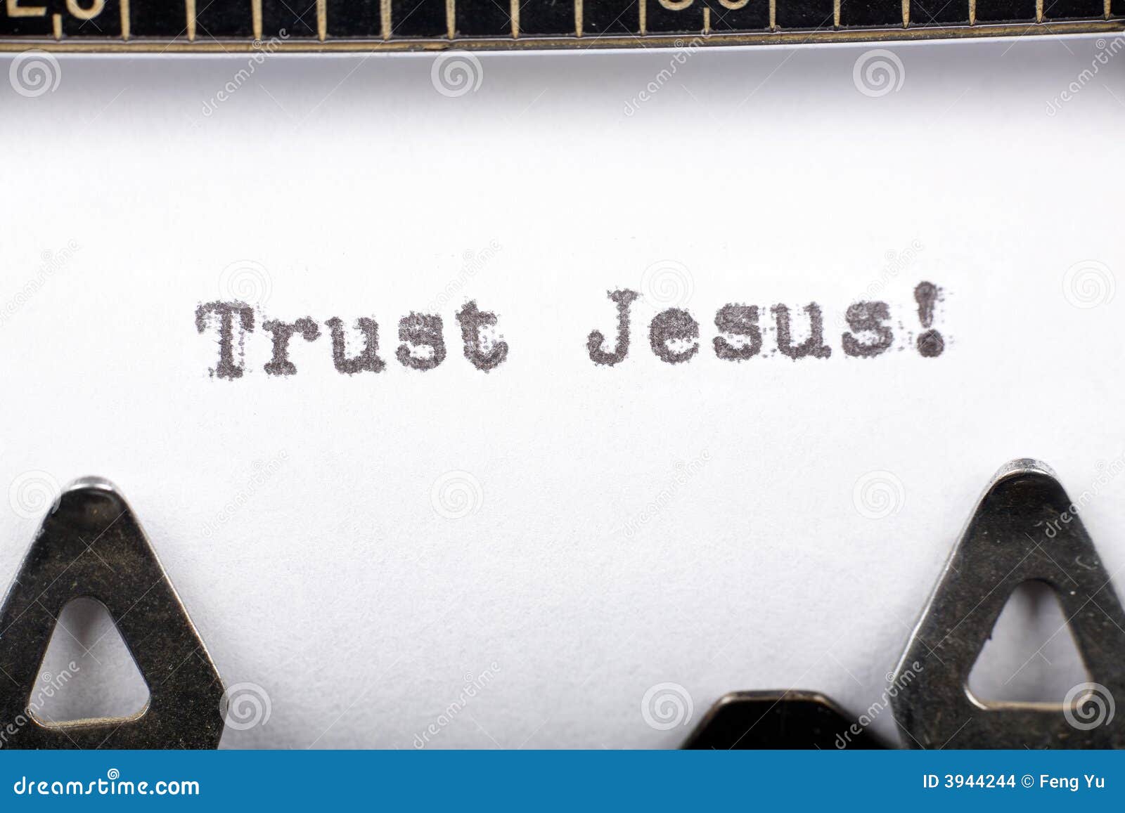 Trust Jesus stock photo. Image of letters, text, close - 3944244