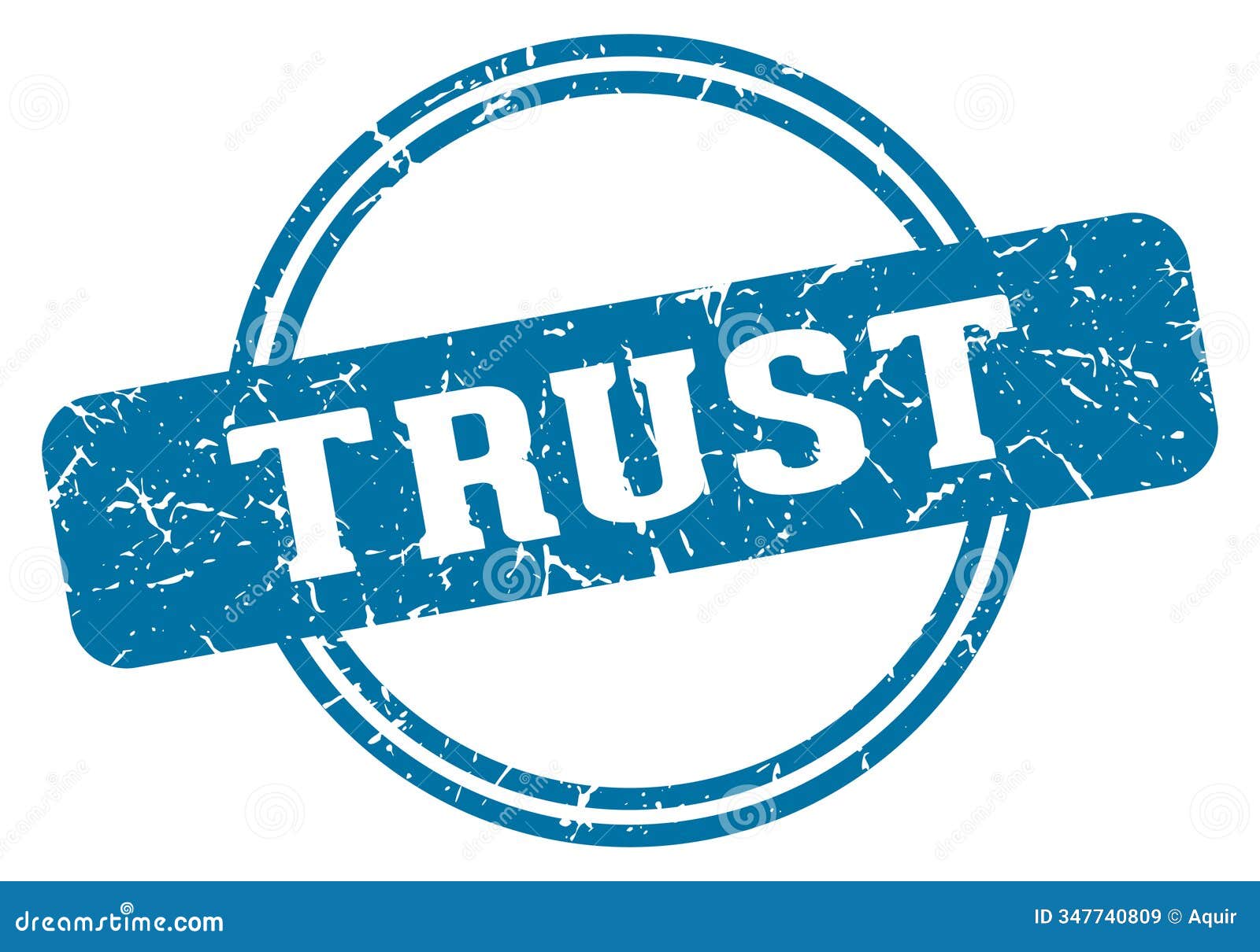 Trust stamp stock illustration. Illustration of graphic - 347740809