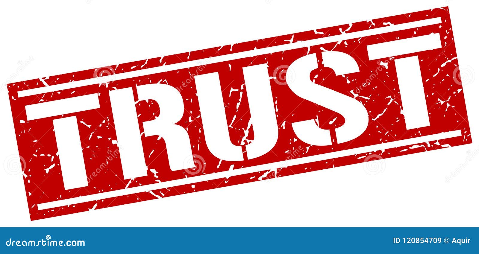 Trust stamp stock vector. Illustration of sign, badge - 120854709