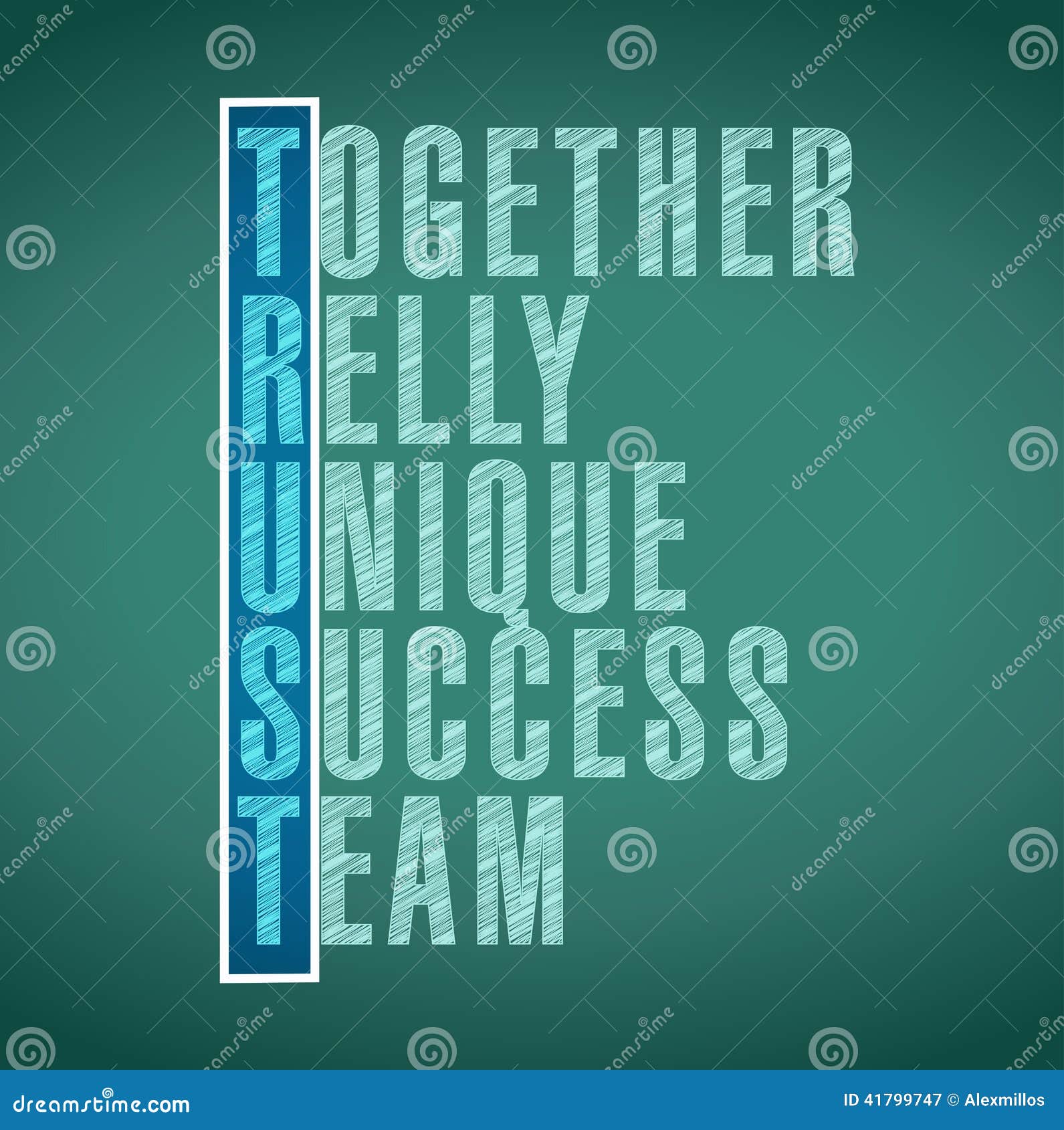 Trust Word Stock Image | CartoonDealer.com #24322897