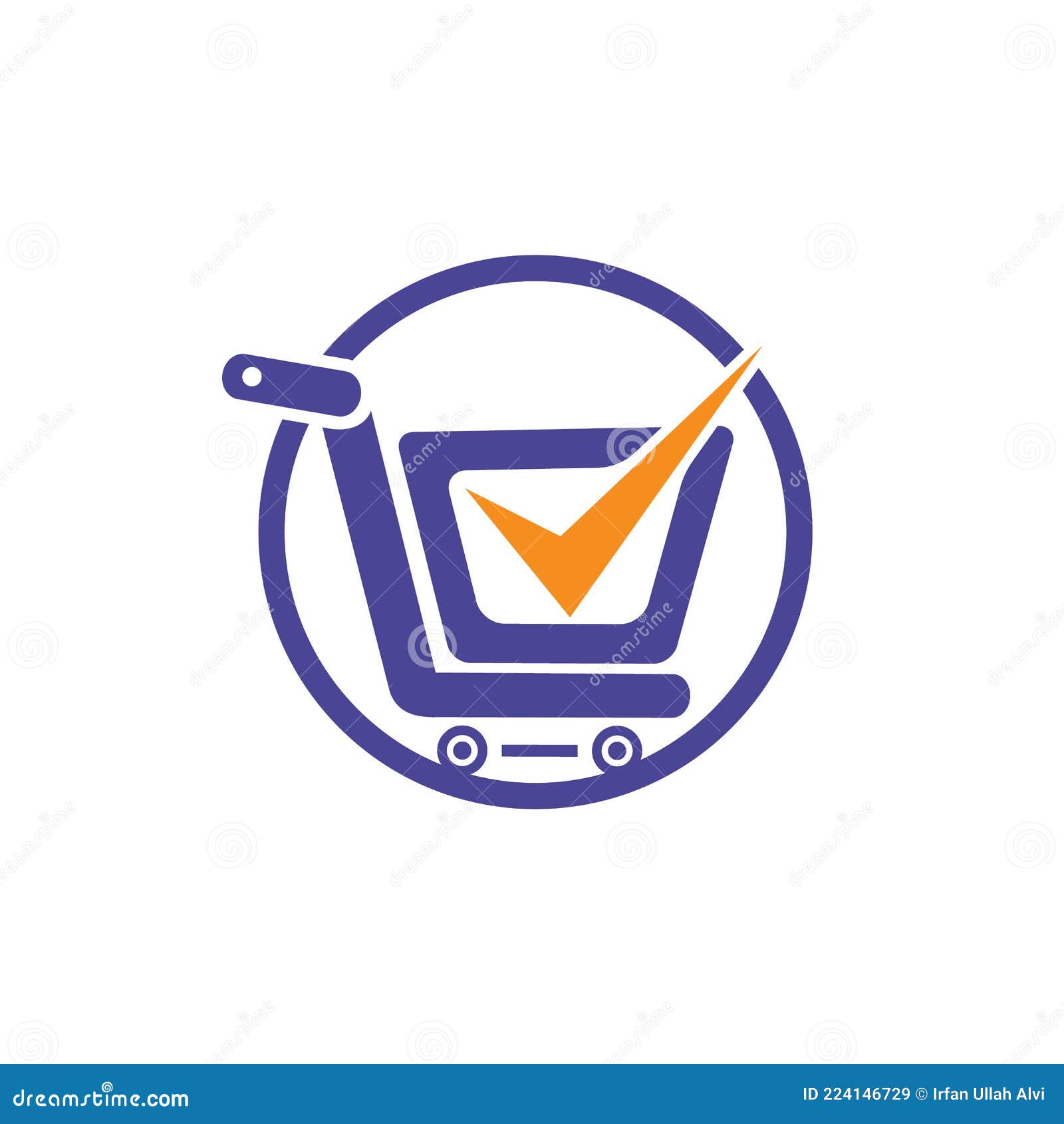 Trusted Choice Shopping Cart Logo Icon Design. Stock Vector ...