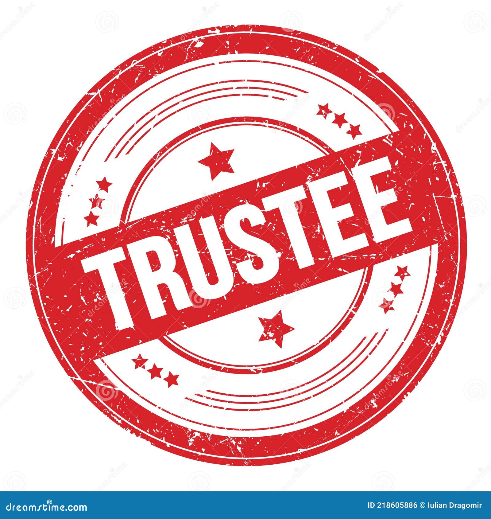 Trustee Word Hang On The Banner Royalty-Free Stock Photography ...