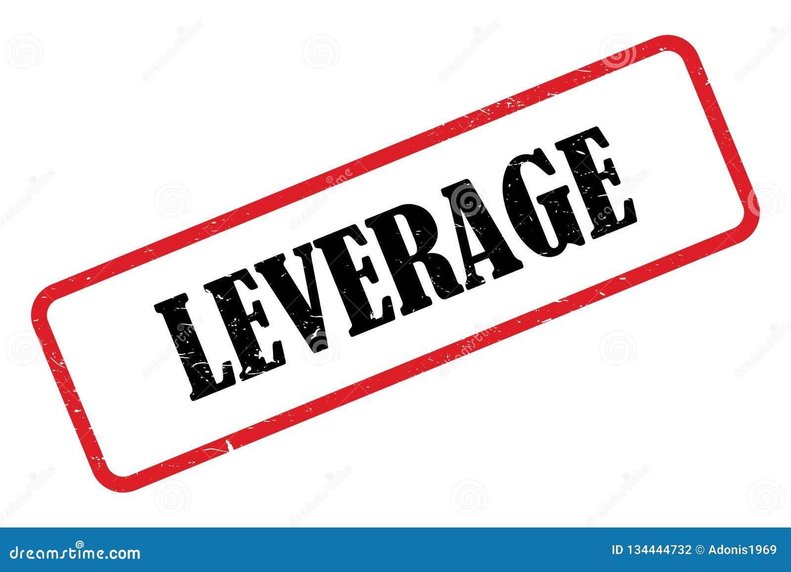 Leverage stamp stock illustration. Illustration of augment - 134444732