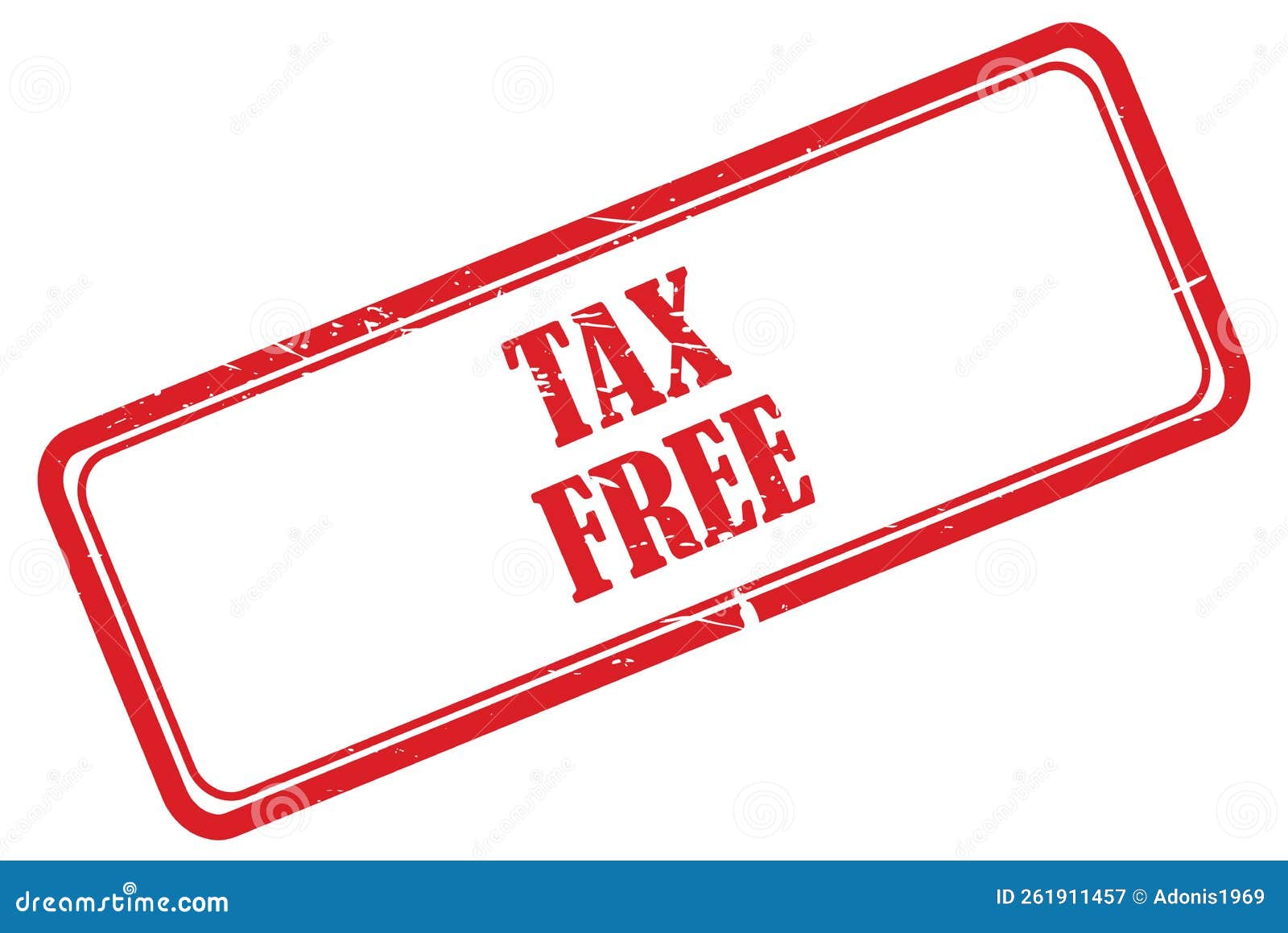 Tax free stamp on white stock illustration. Illustration of signs ...