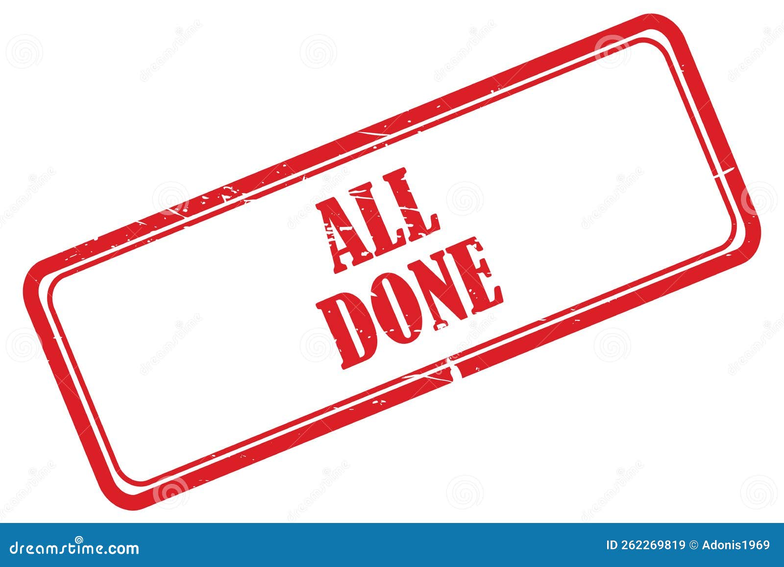 Job Done Stamp Vector Illustration | CartoonDealer.com #82618058