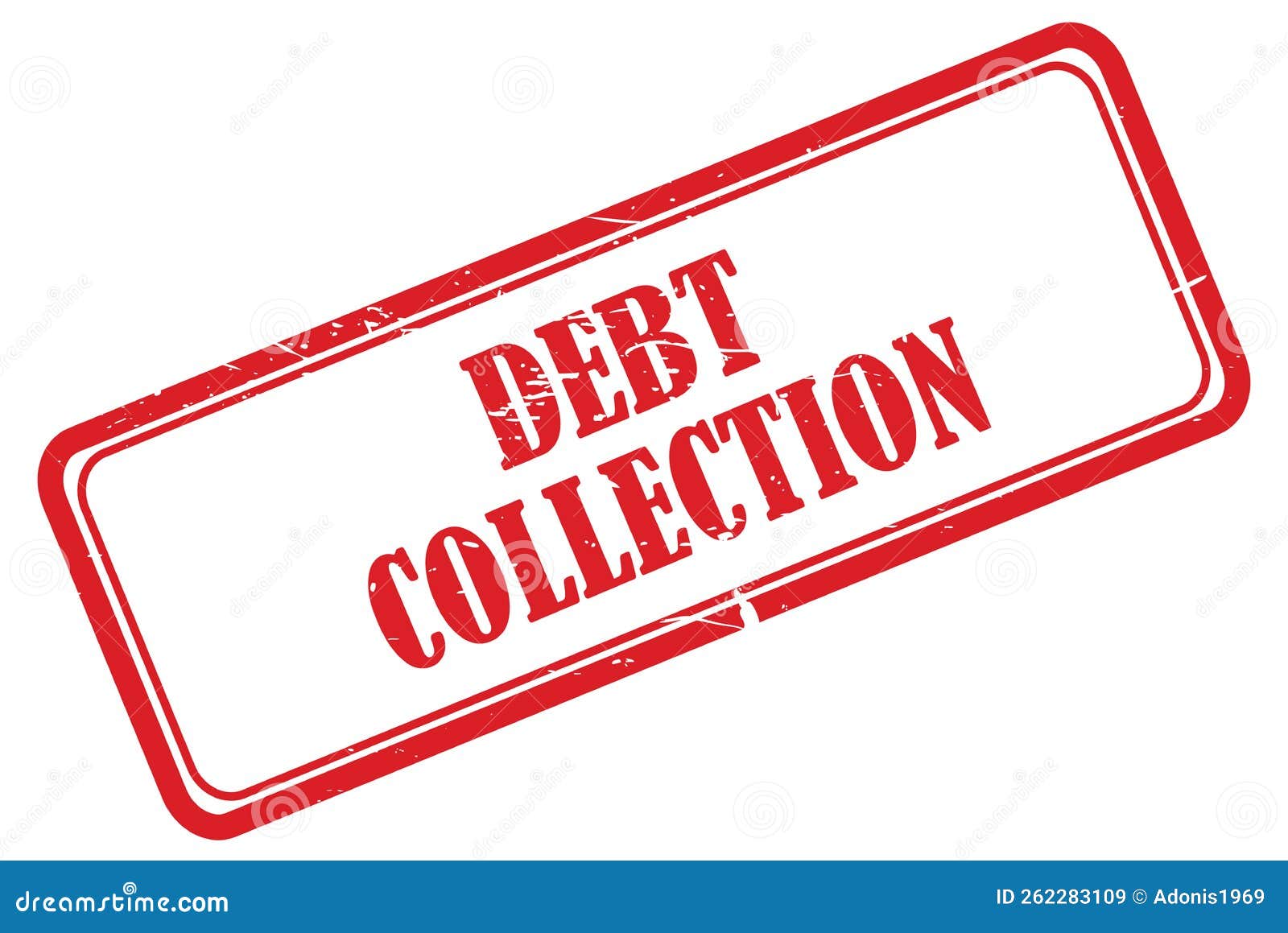 Debt Collection Landing Page Template Set. Huge Hand With Magnet ...
