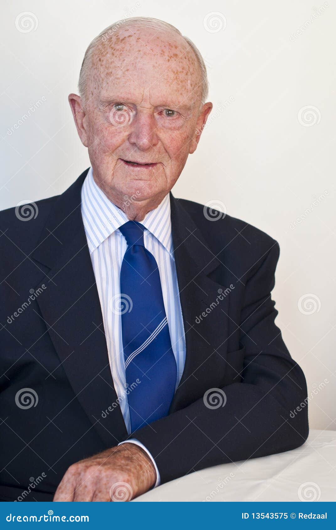 Trustworthy Distinguished Senior Businessman Stock Image - Image of ...