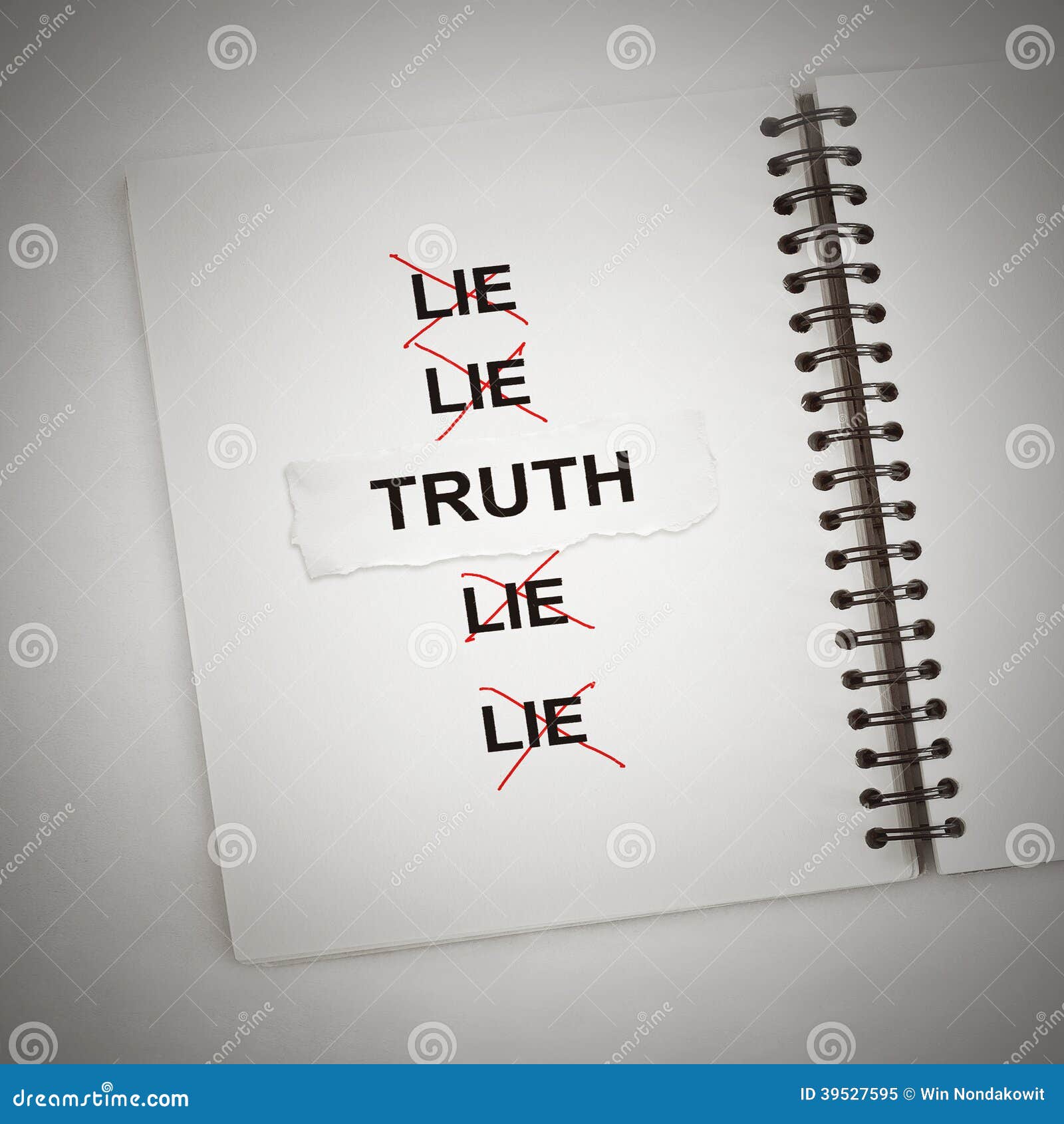 Truth Book Stock Photo | CartoonDealer.com #39562764