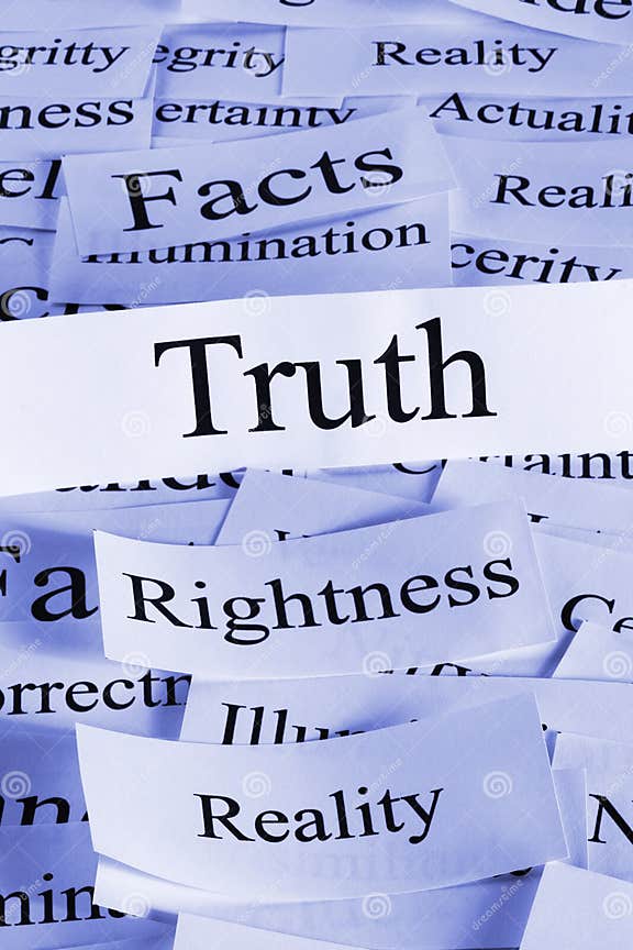 Truth Concept stock image. Image of concept, integrity - 25769003