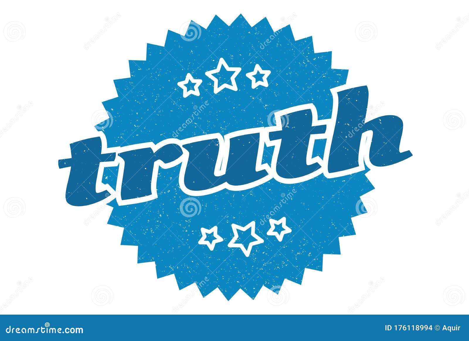 Truth Sign. Truth Vintage Retro Label Stock Vector - Illustration of ...