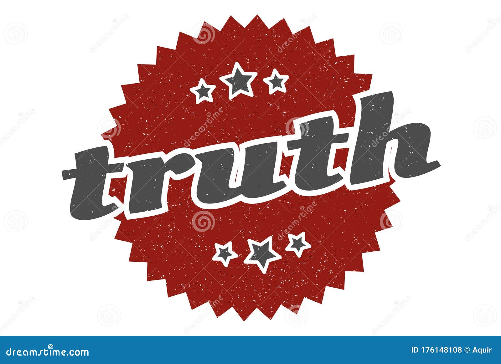 Truth Sign. Truth Vintage Retro Label Stock Vector - Illustration of ...