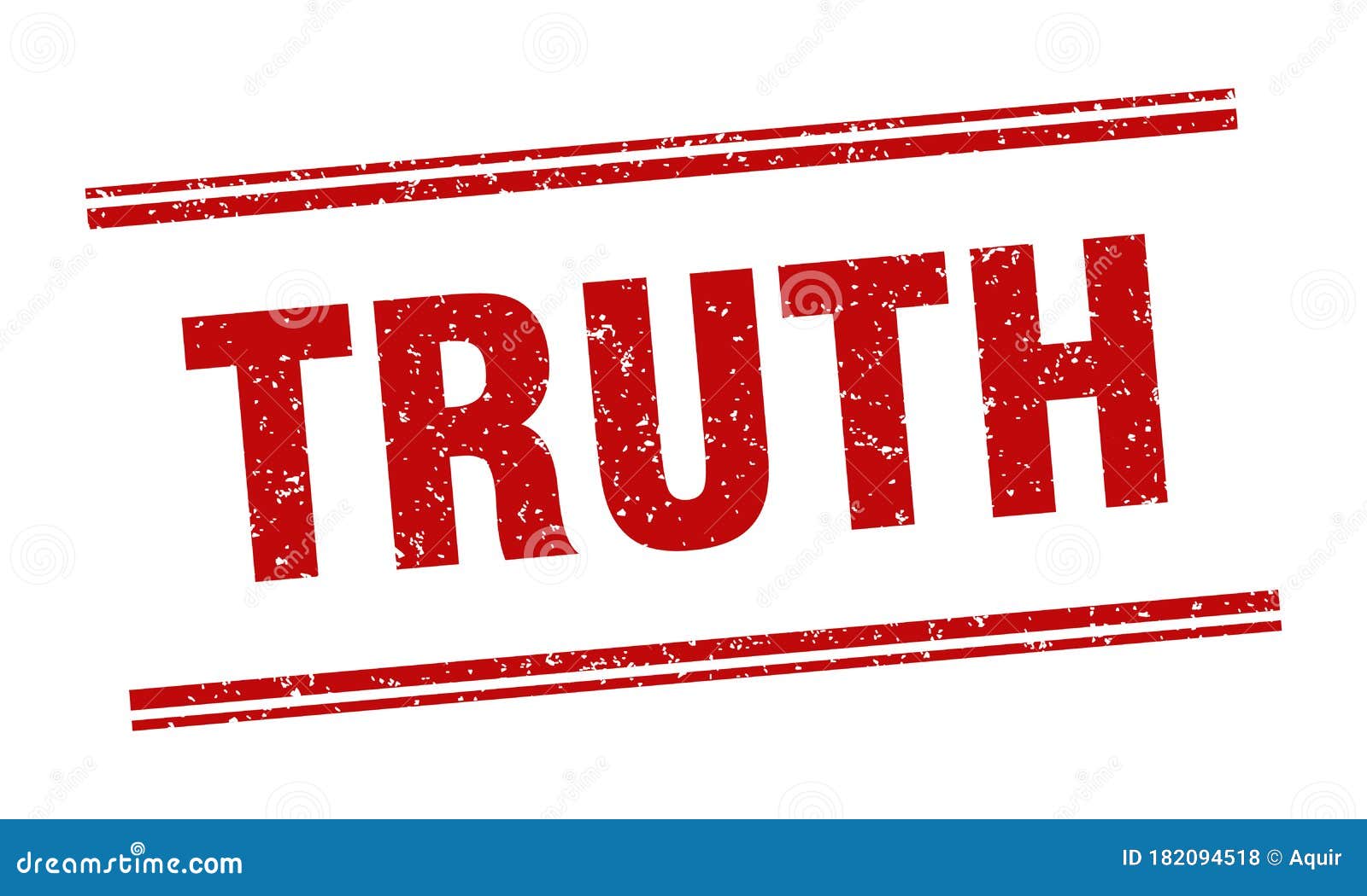 Truth Stamp. Truth Square Grunge Sign Stock Vector - Illustration of ...