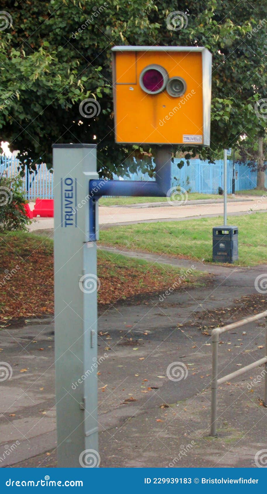 Truvelo Speed Camera in the UK Editorial Stock Photo - Image of road ...