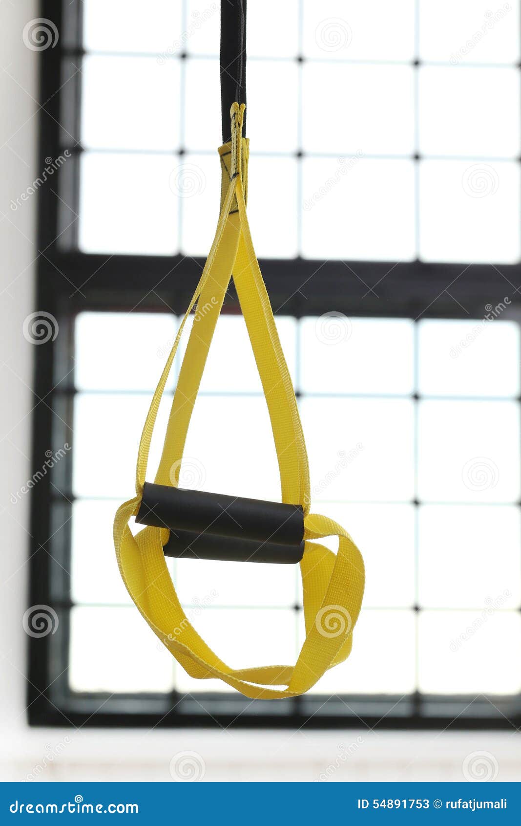 TRX strap stock image. Image of workout, bodyweight, window - 54891753