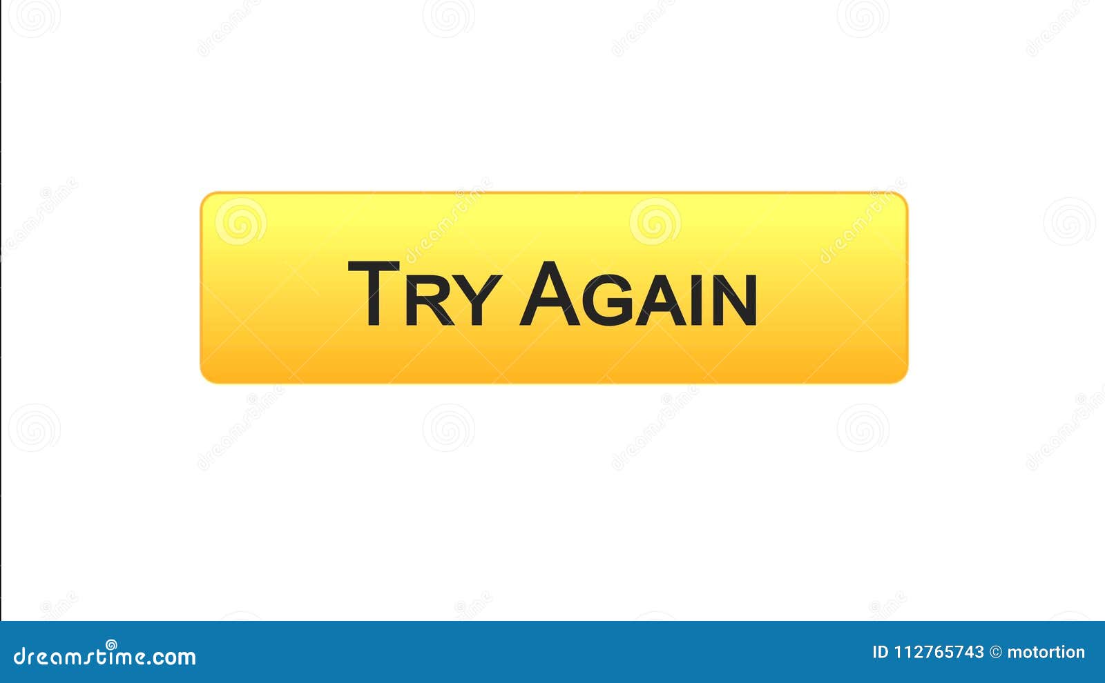 Try Again Web Interface Button Orange Color, Internet Site Design ...