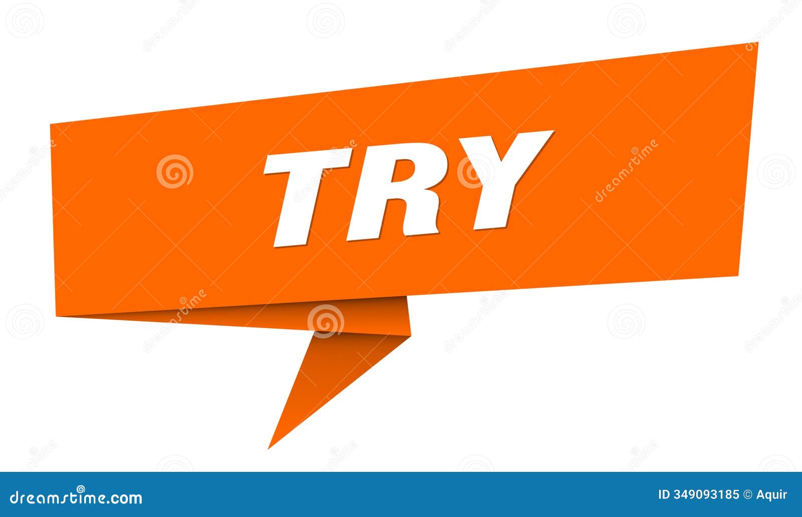 Try Banner. Try Speech Bubble, Label, Sticker, Sign Template Stock ...