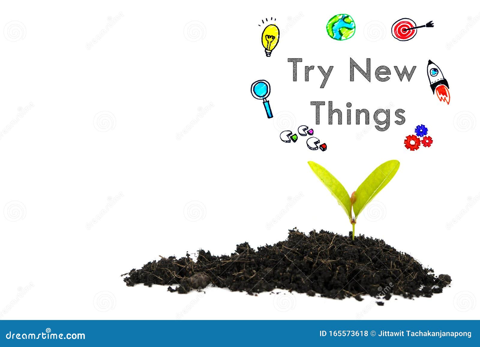 Try New Things Concept. Ideas about Starting New Things Stock Photo ...