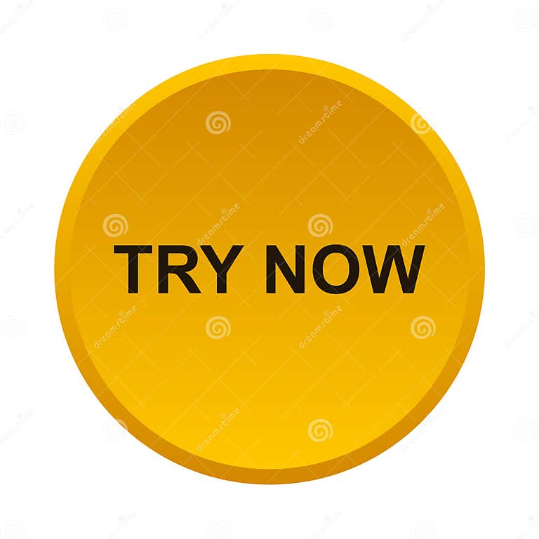 Try now button stock vector. Illustration of information - 123746029