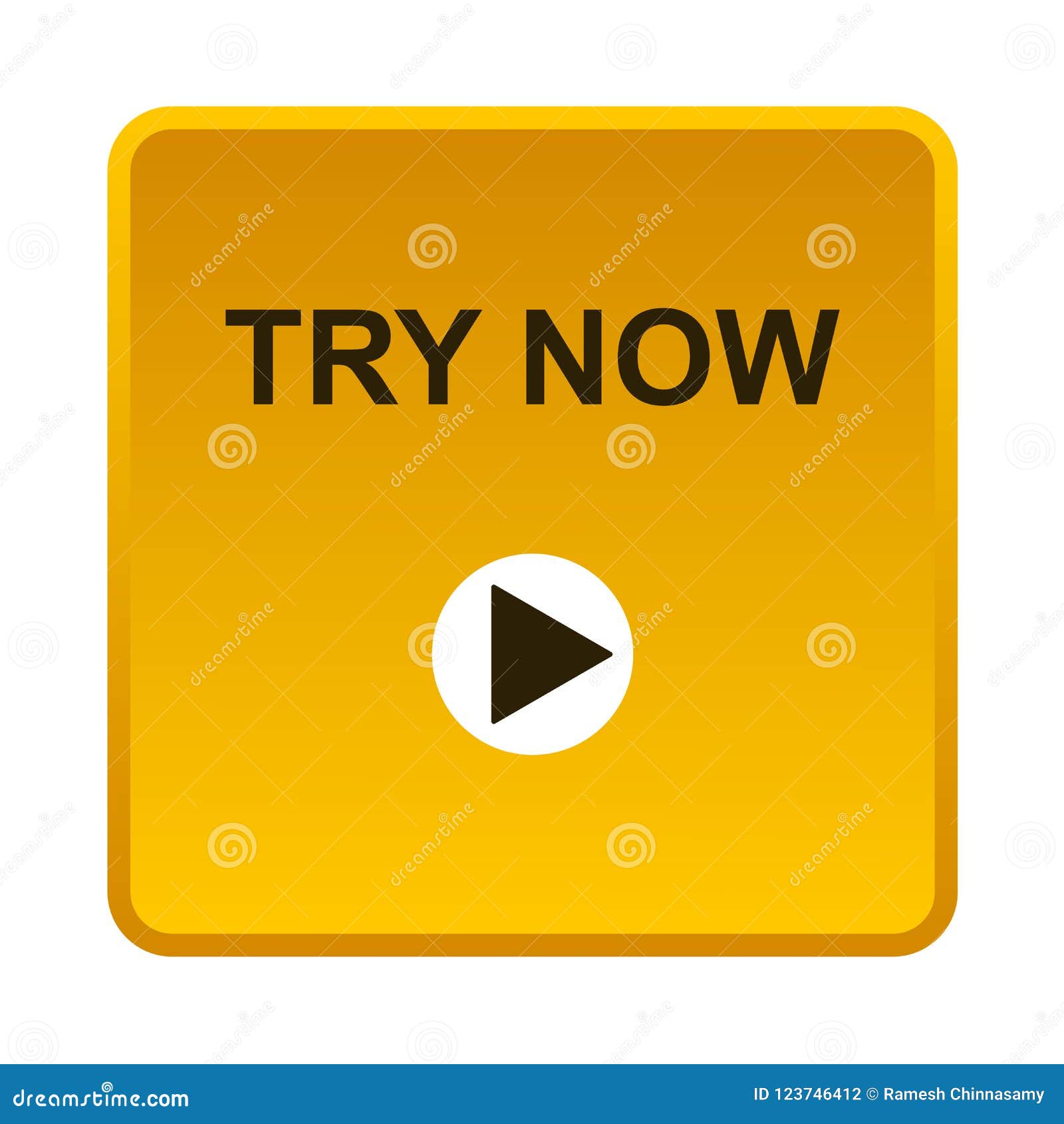 Try now button stock vector. Illustration of element - 123746412