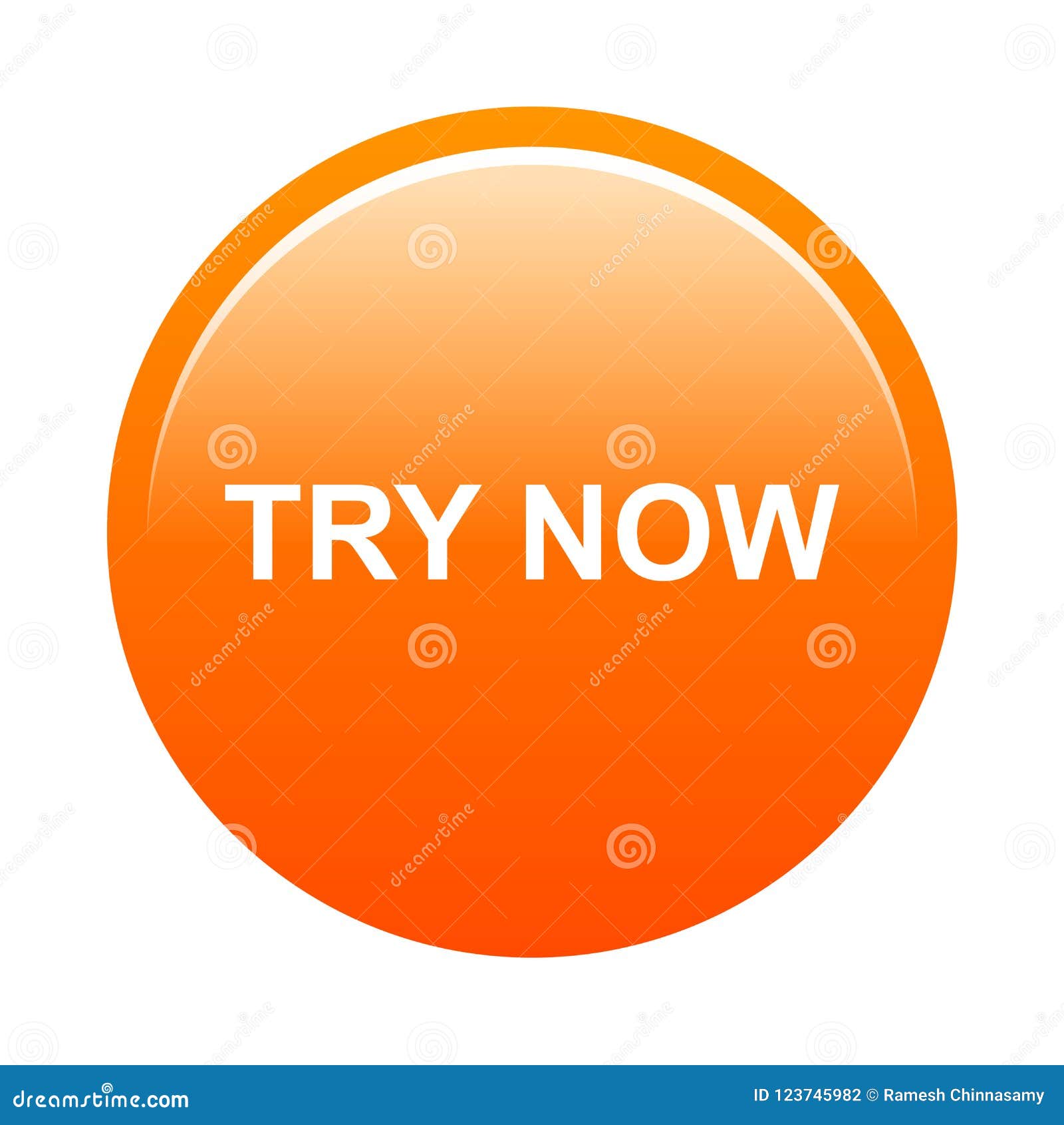 Try now button stock vector. Illustration of entertainment - 123745982