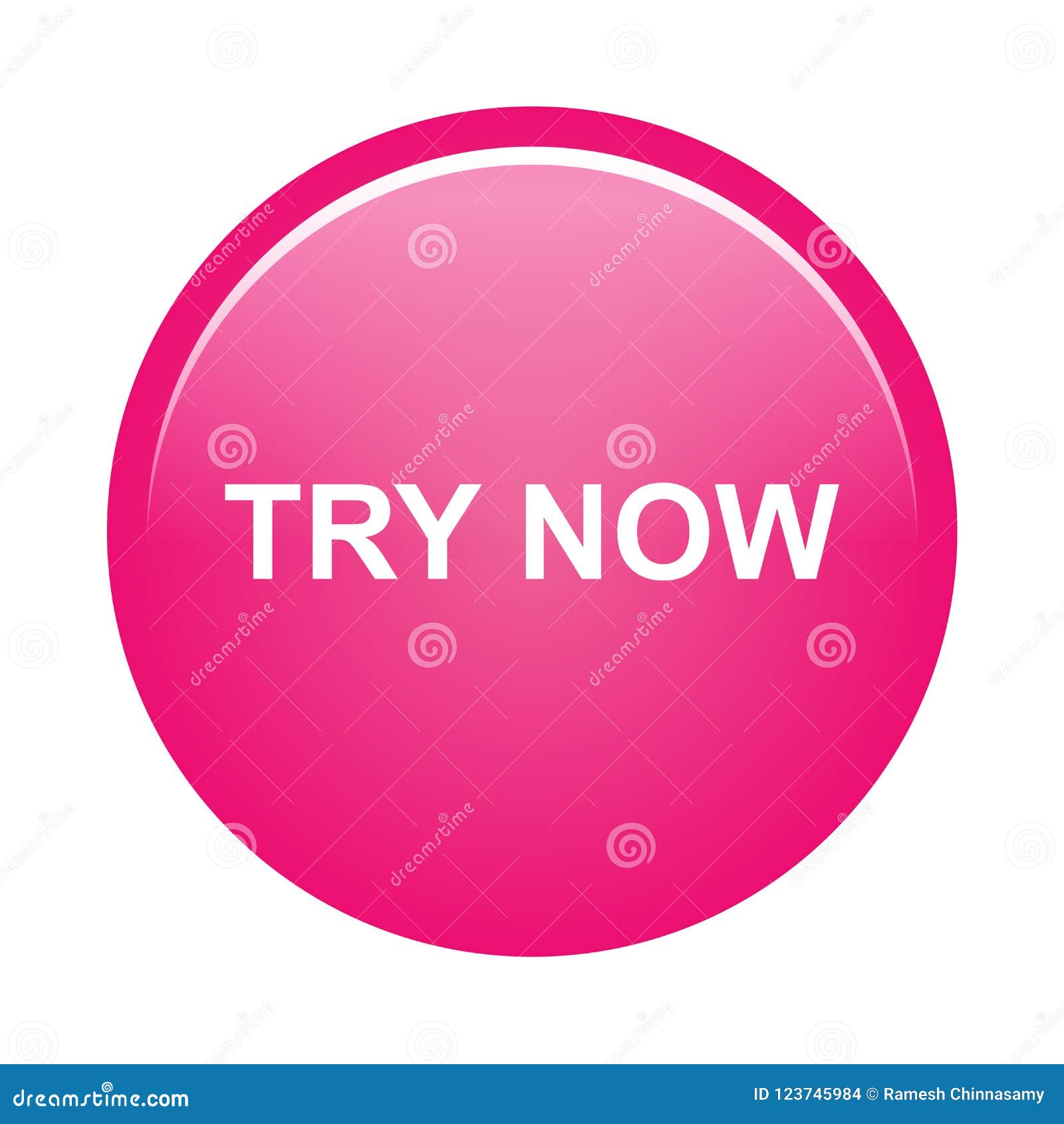 Try now button stock vector. Illustration of banner - 123745984