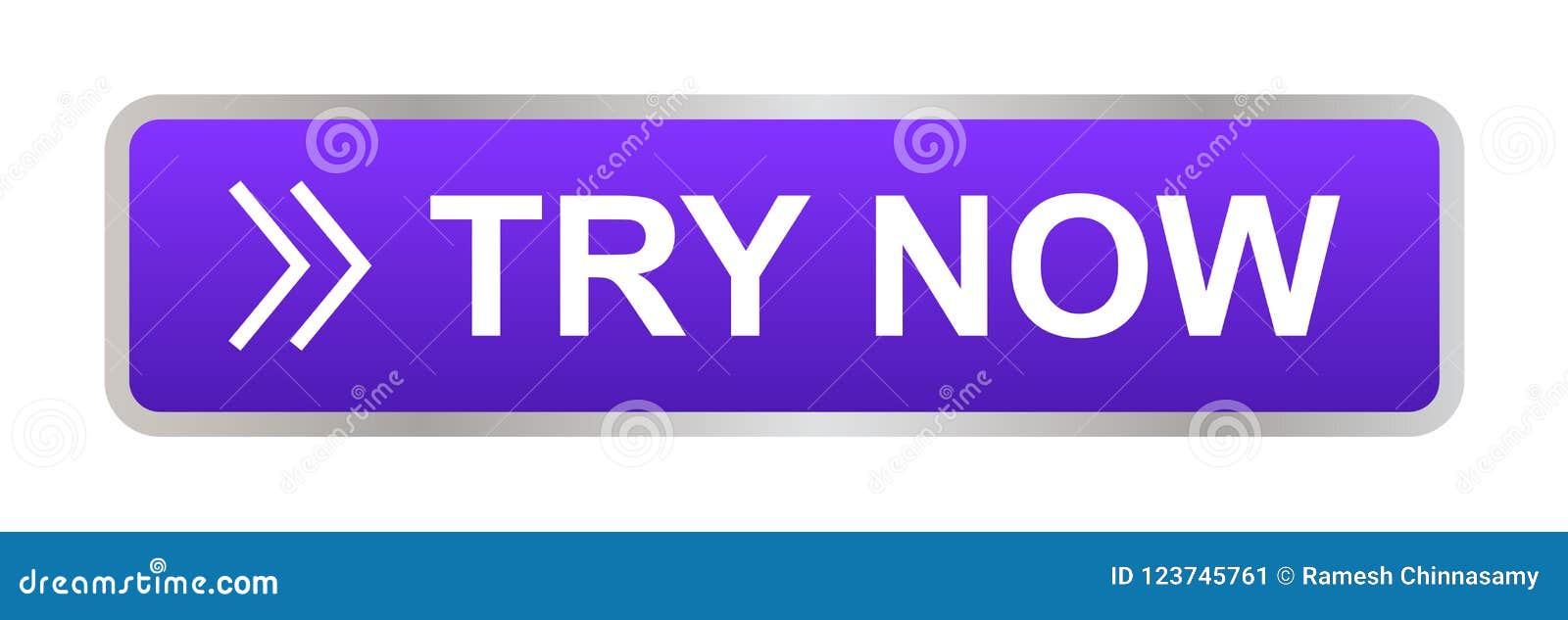 Try now button stock vector. Illustration of clip, background - 123745761