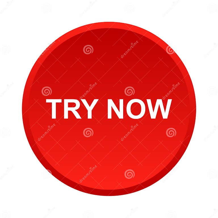 Try now button stock vector. Illustration of customers - 123745927