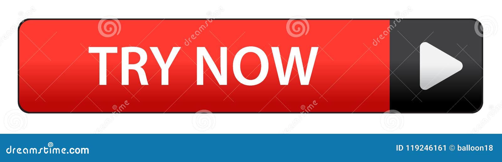 Try now button stock vector. Illustration of charge - 119246161
