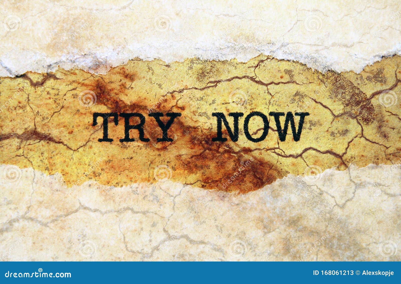 Try now grunge concept stock image. Image of banner - 168061213