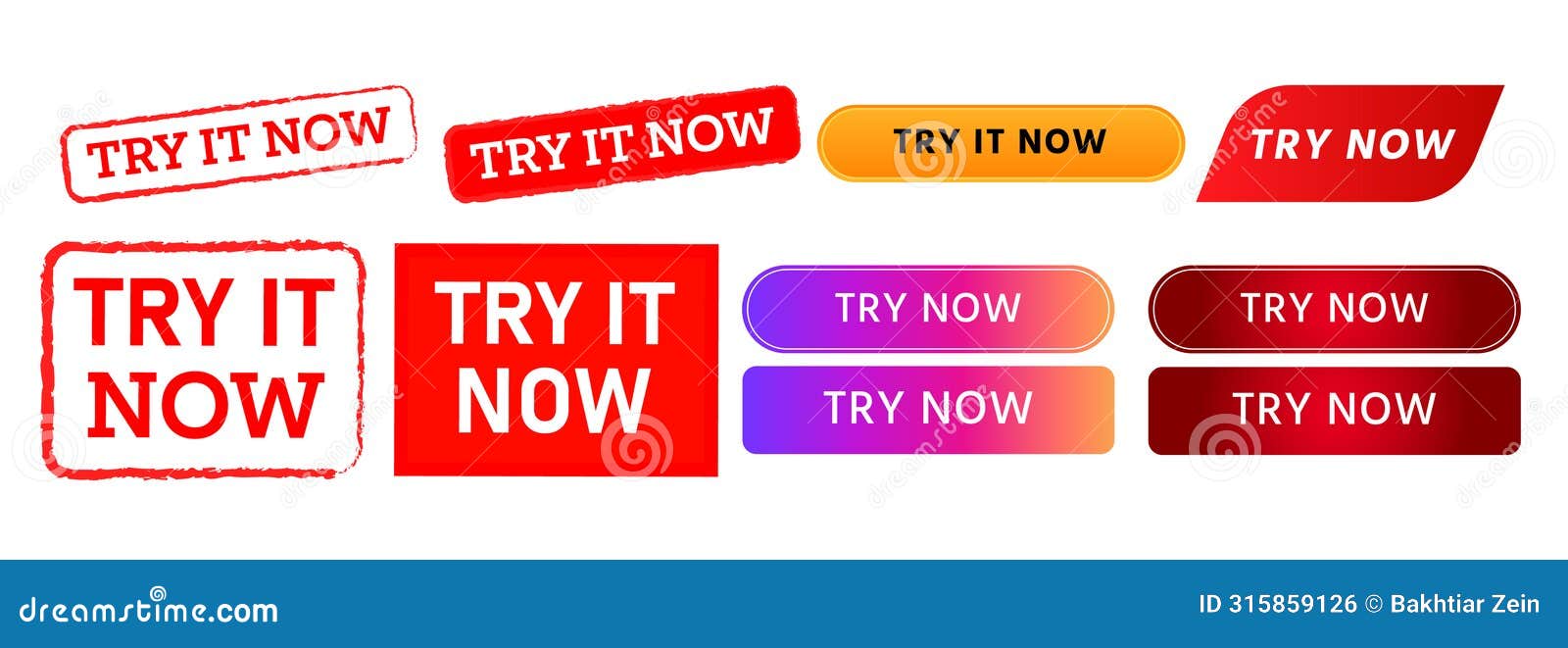 Try it Now Square Stamp and Rectangle Button Online Sign for ...