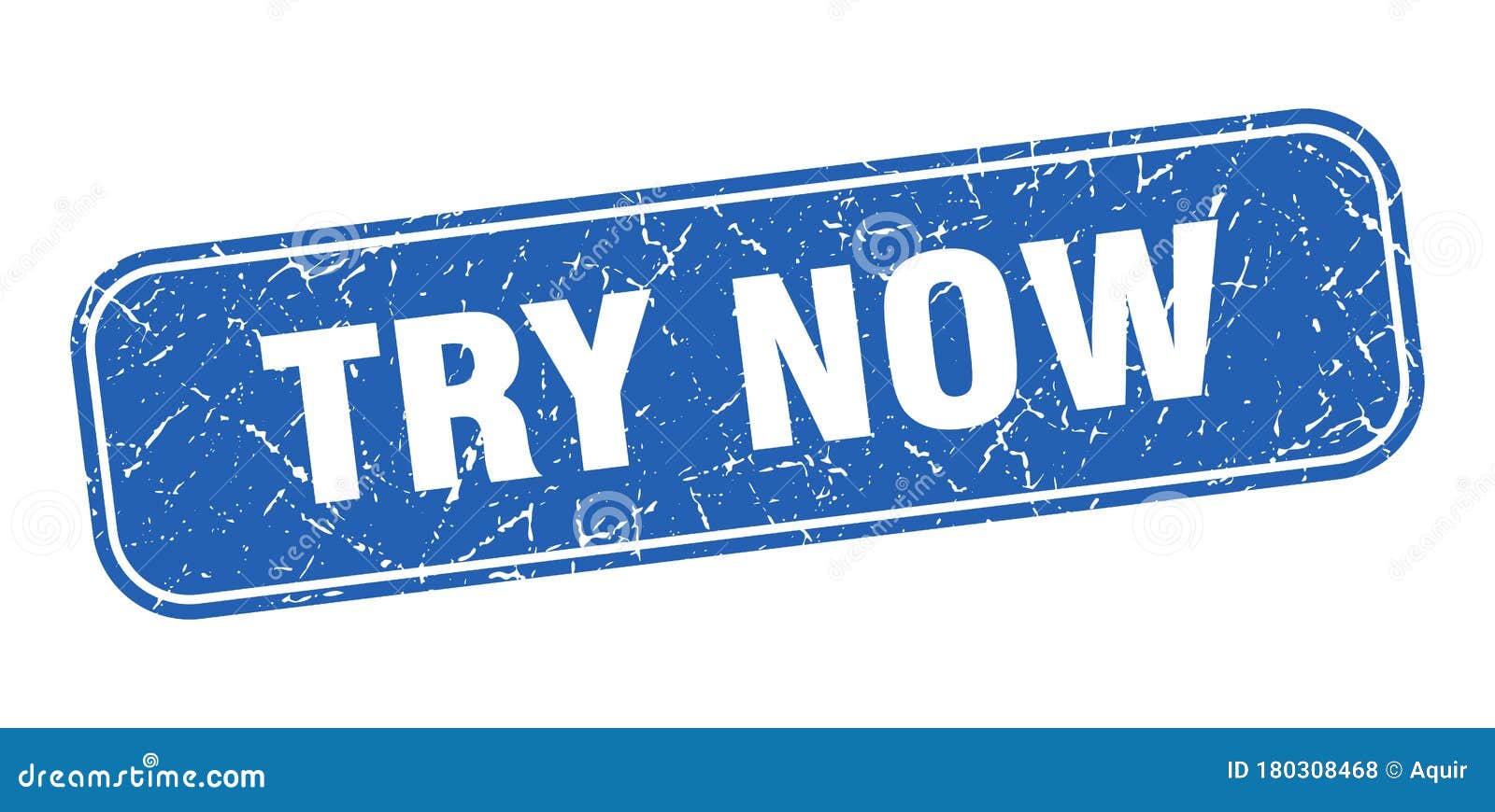 Try Now Stamp. Try Now Square Grungy Isolated Sign Stock Vector ...