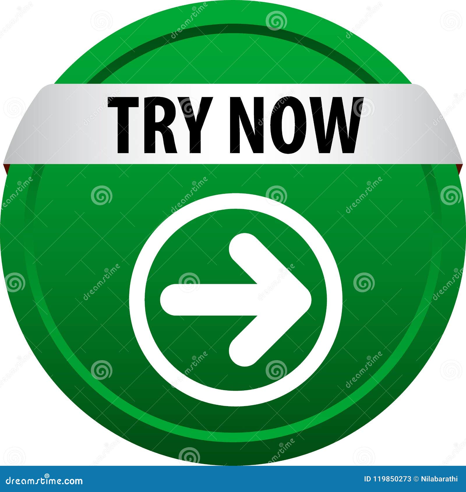 Try now web button stock illustration. Illustration of icon - 119850273