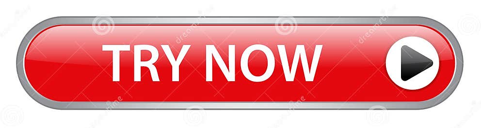 Try now button stock vector. Illustration of glossy - 119246179