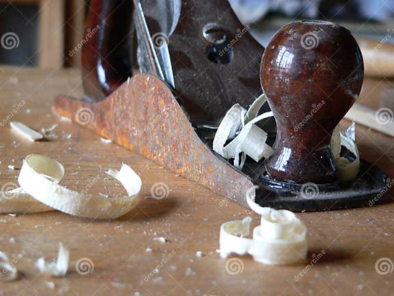 Try-plane stock image. Image of plane, workshop, sawdust - 11554597