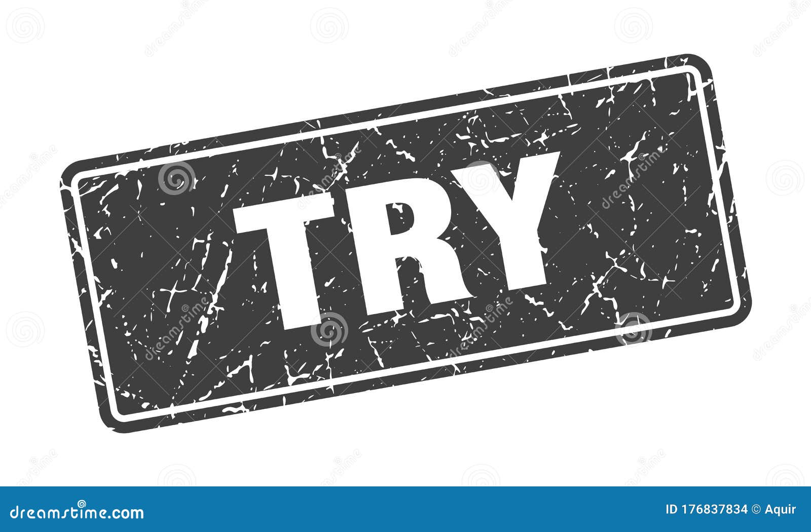Try sign. try grunge stamp stock vector. Illustration of sticker ...