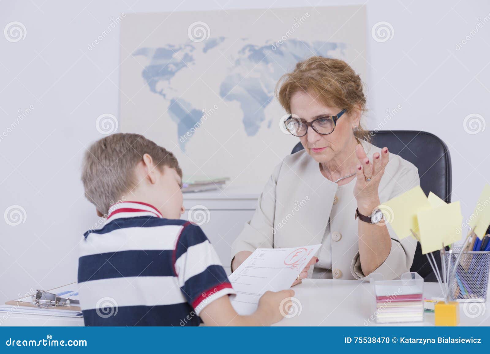 Try To Concentrate on the Task Stock Photo - Image of desk, learning ...