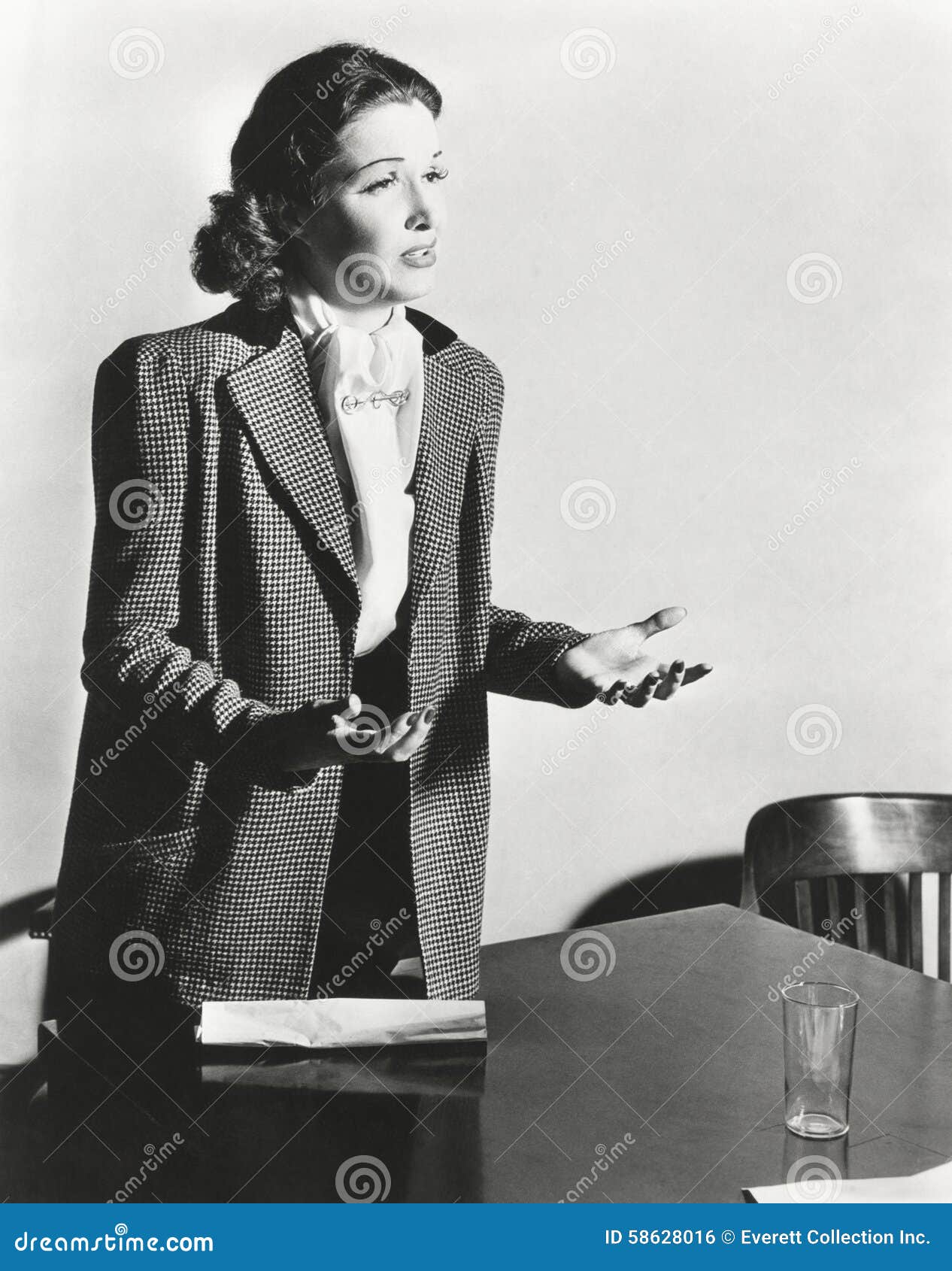 Trying to explain stock photo. Image of expression, gesturing - 58628016