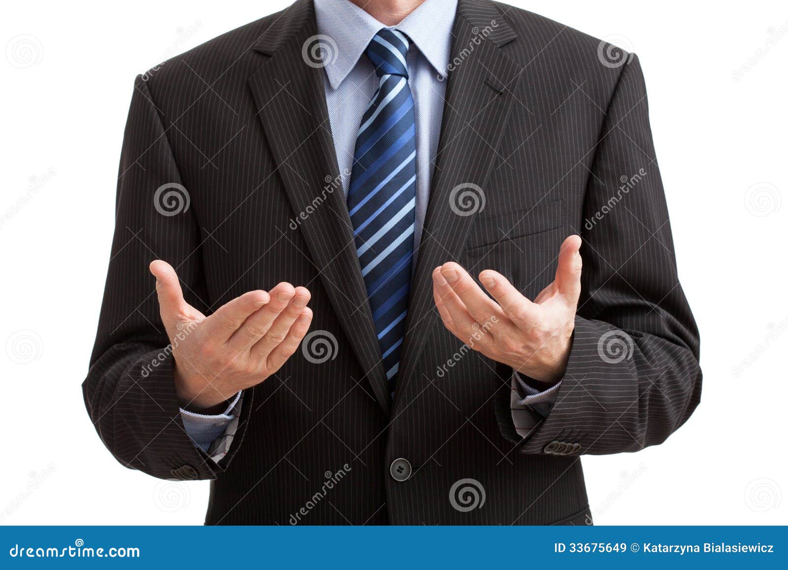 Trying to explain stock image. Image of businessman, background - 33675649