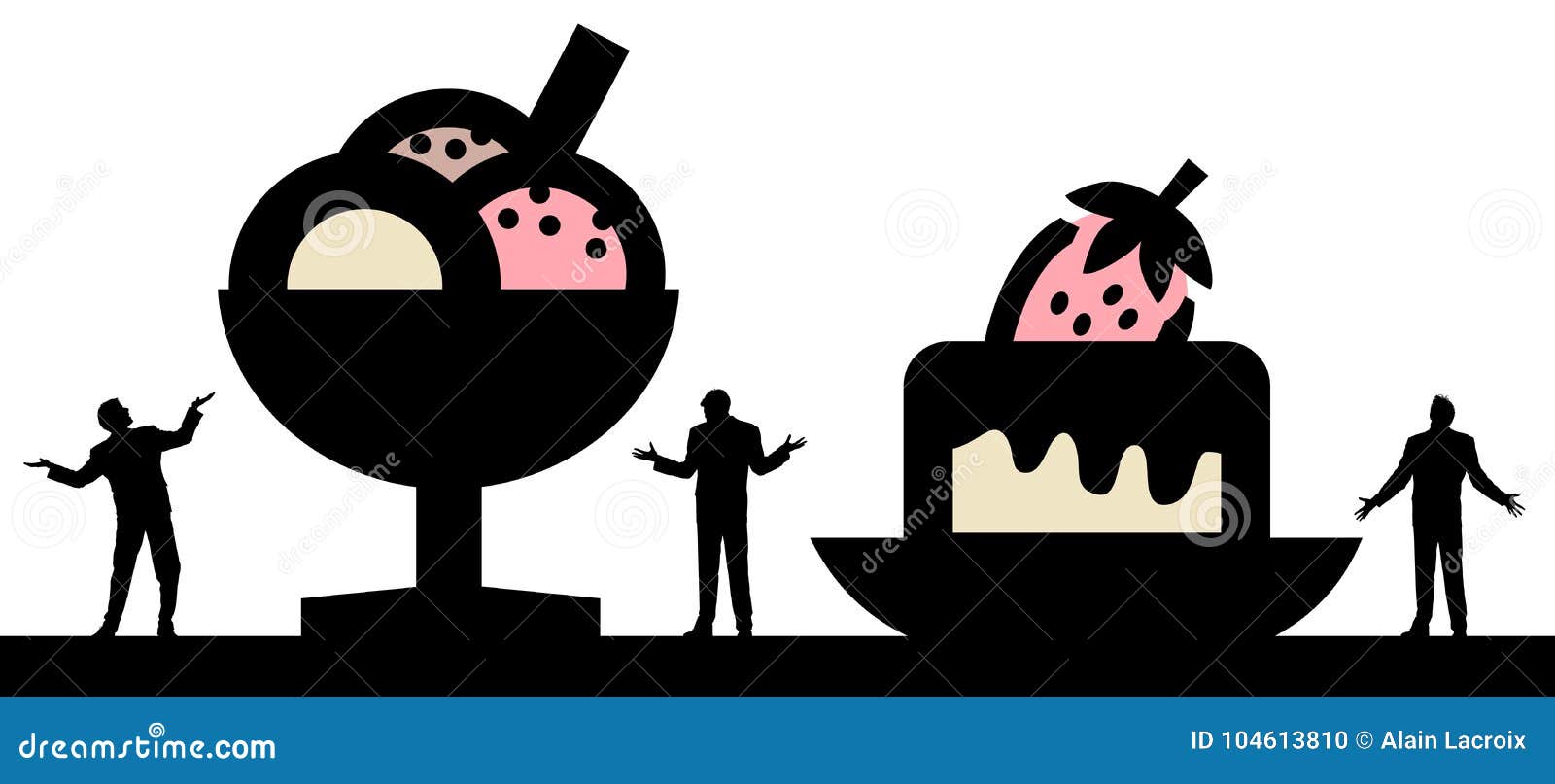 Fighting sugar addiction stock illustration. Illustration of addiction ...