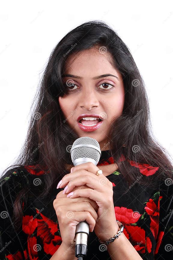 Trying to Sing stock image. Image of teenagers, teenager - 10681539