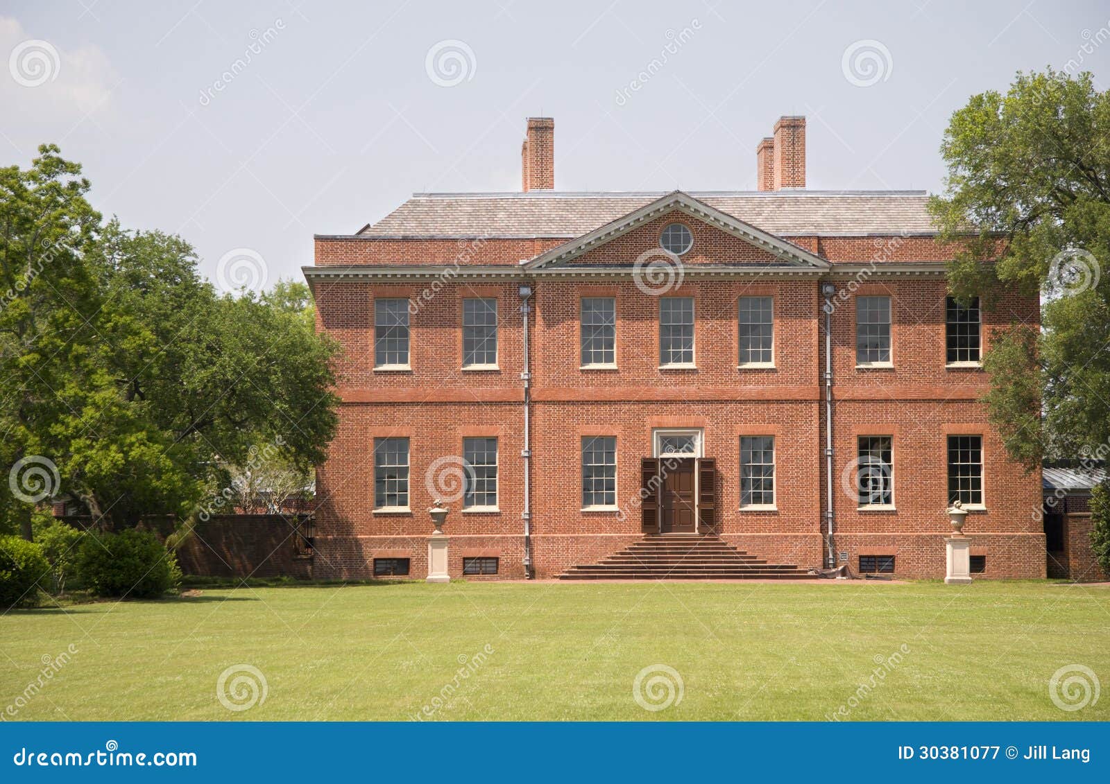 Tryon House stock image. Image of brick, bern, north - 30381077